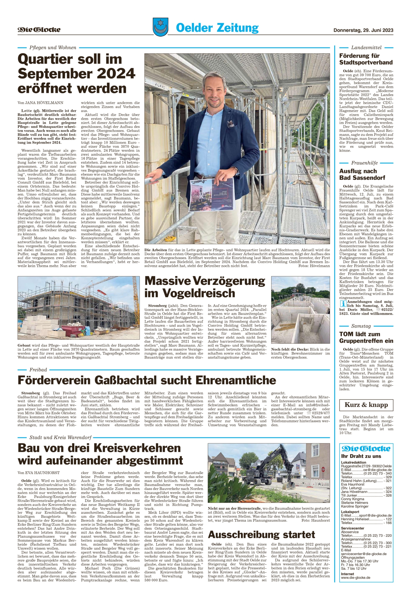 Pflege- und Wohnquartier Lette (Oelde) - First Retail Consult GmbH